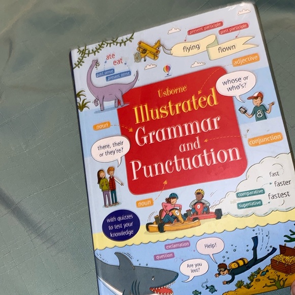 USBORNE | Other | New Usborne Illustrated Grammar Amd Punctuation ...